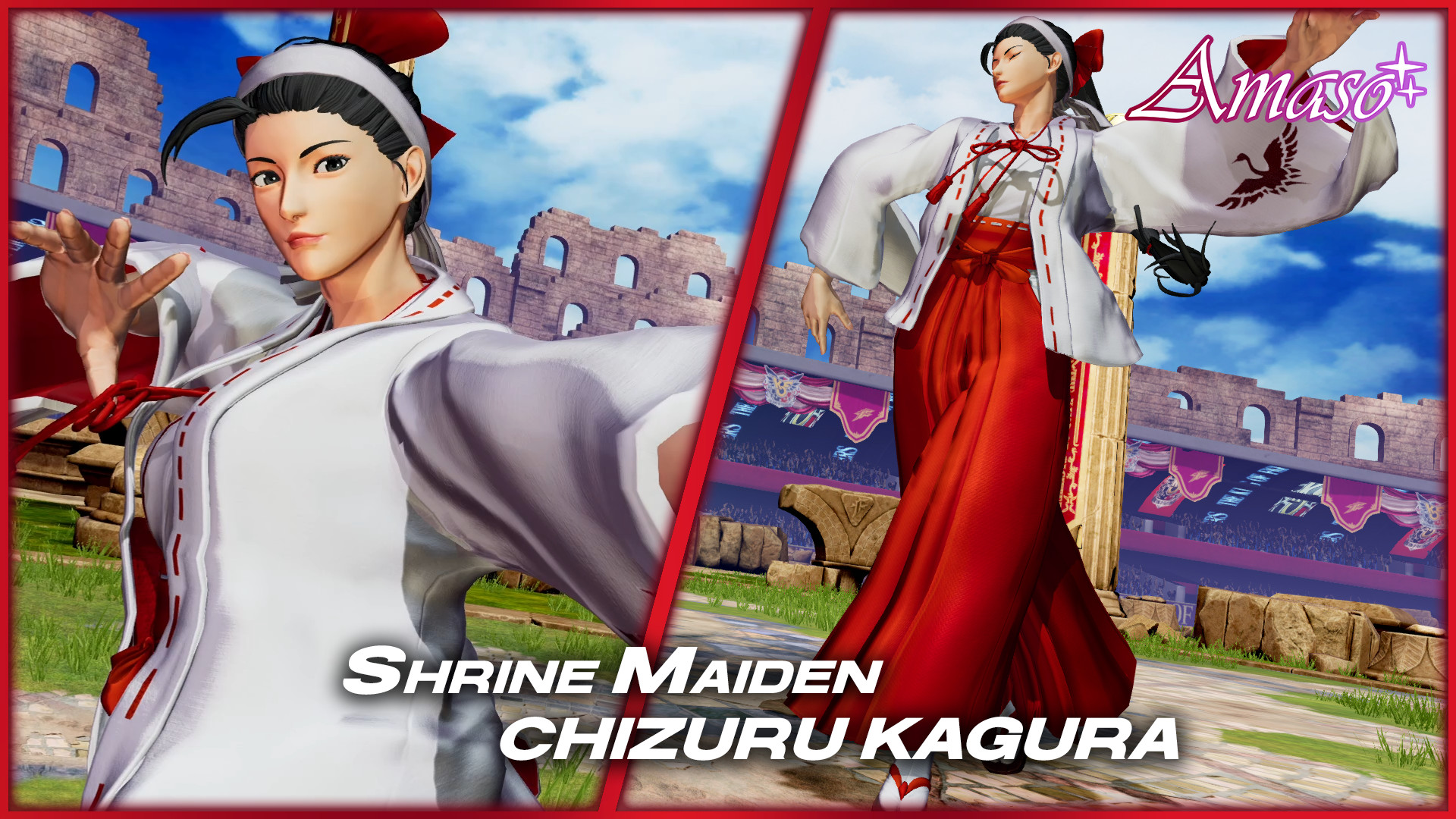 Shrine Maiden Chizuru Mod for The King of Fighters XV | KoFXV Mods