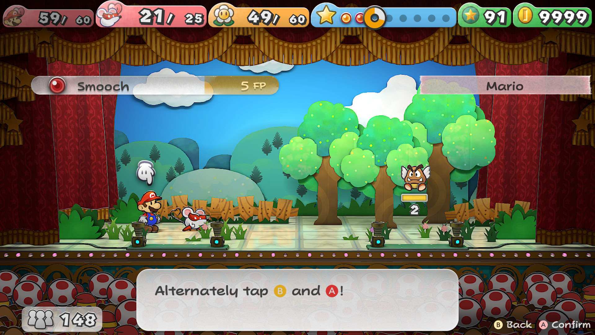 Improved Ms. Mowz Mod for Paper Mario: The Thousand Year Door (Switch ...