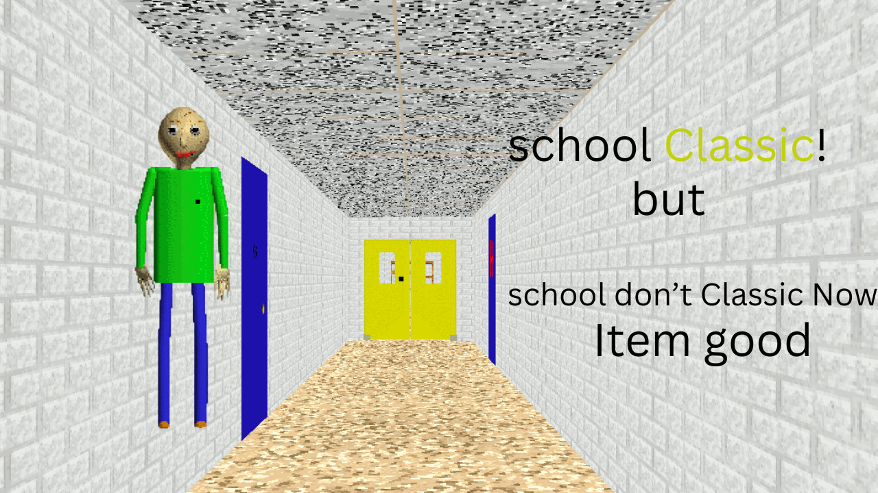 NEW MAP GOOD Item Mod for Baldi's Basics | Baldi Mods