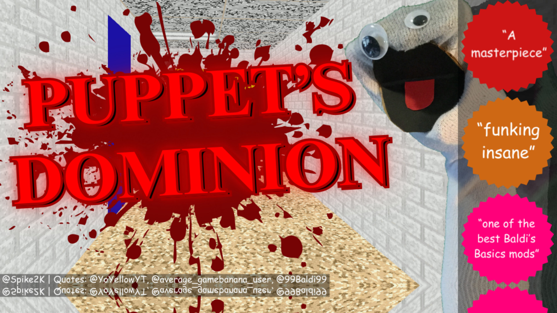 The Puppet's Dominion Mod for Baldi's Basics | Baldi Mods