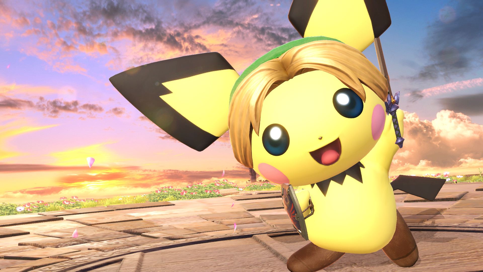 Link Pichu Mod for Super Smash Bros. Ultimate | SSBU Mods