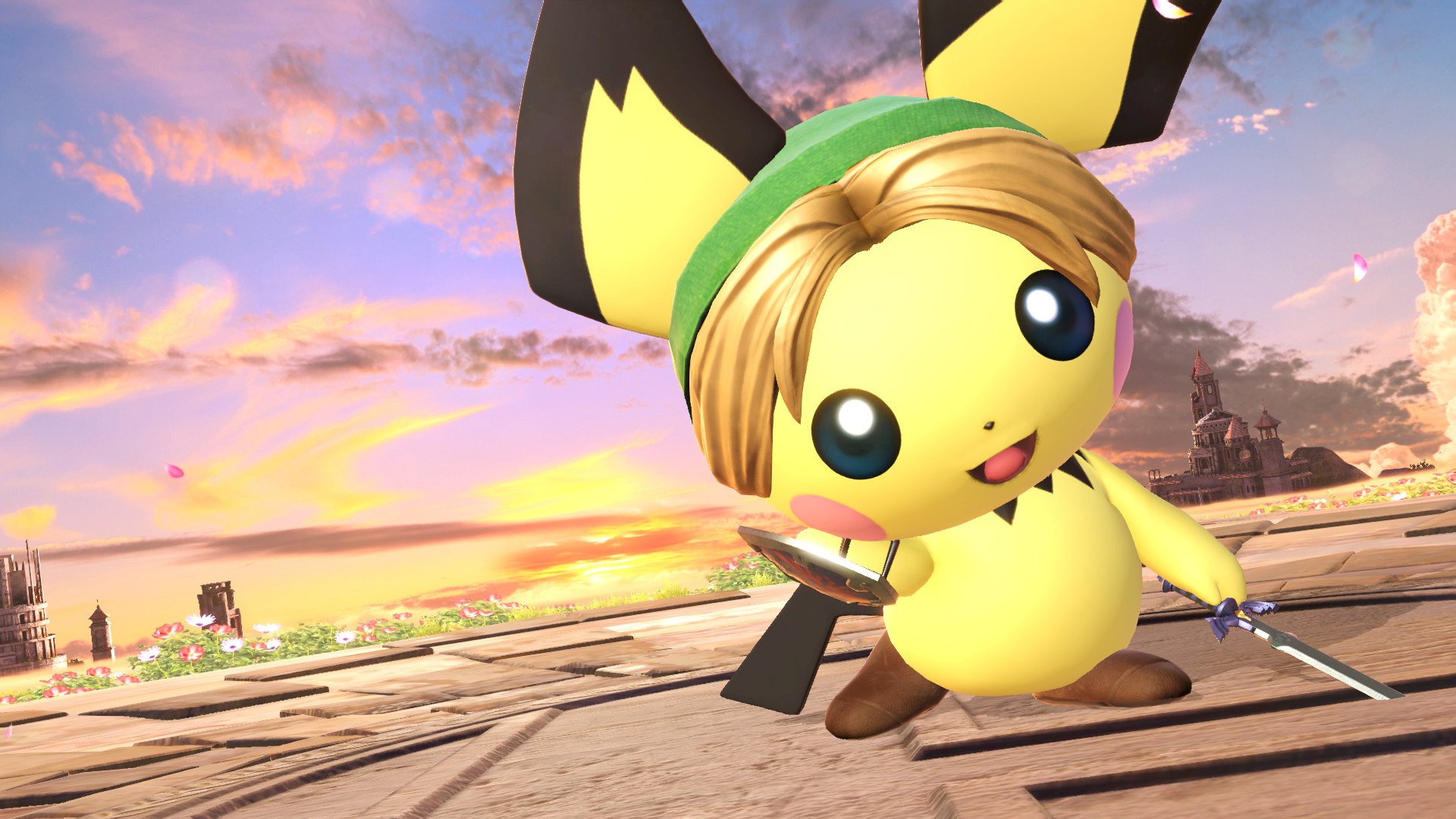Link Pichu Mod for Super Smash Bros. Ultimate | SSBU Mods