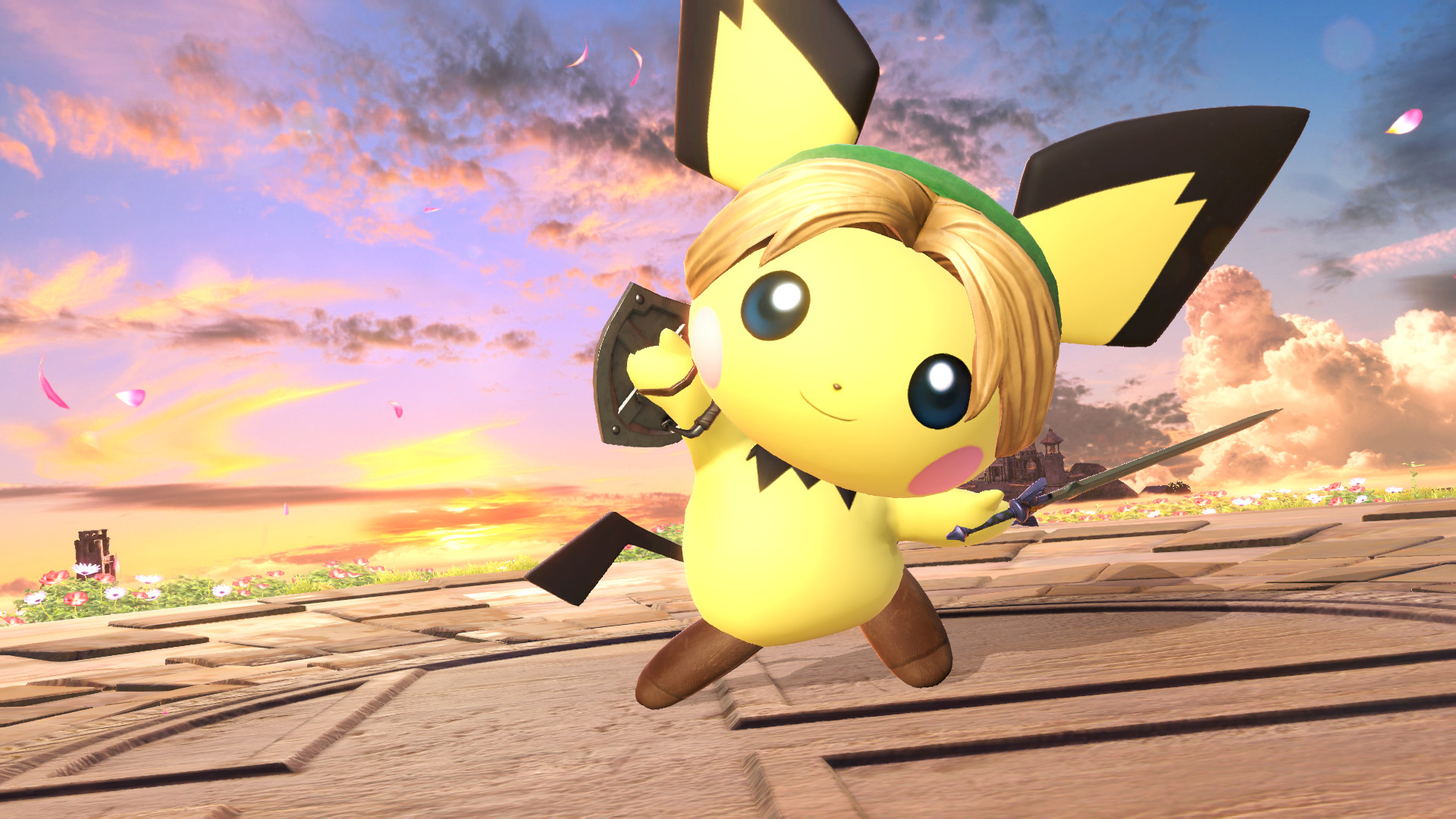 Link Pichu Mod for Super Smash Bros. Ultimate | SSBU Mods