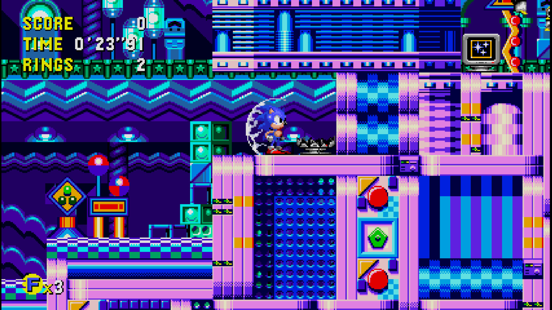 Sonic 2 Palette and Skin for Miracle Edition Mod for Sonic CD (2011 ...