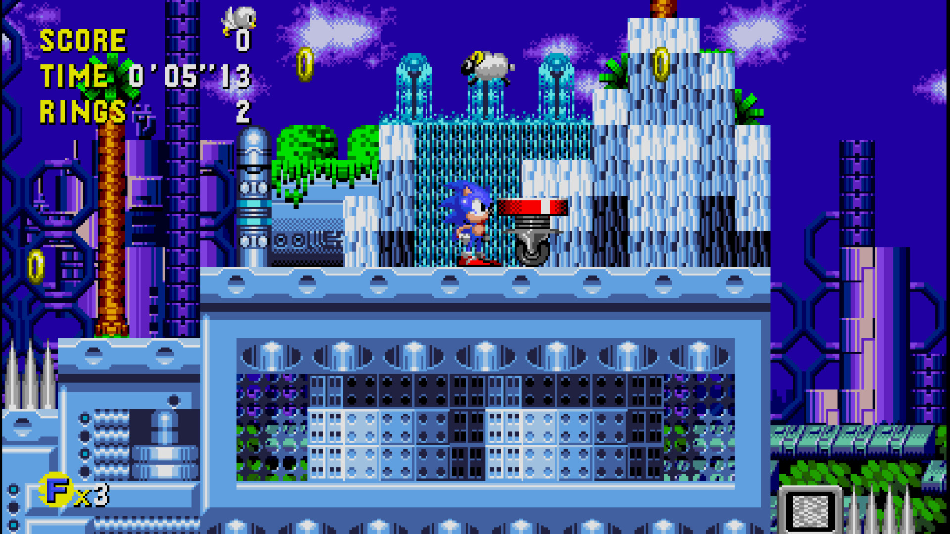 Sonic 2 Palette and Skin for Miracle Edition Mod for Sonic CD (2011 ...
