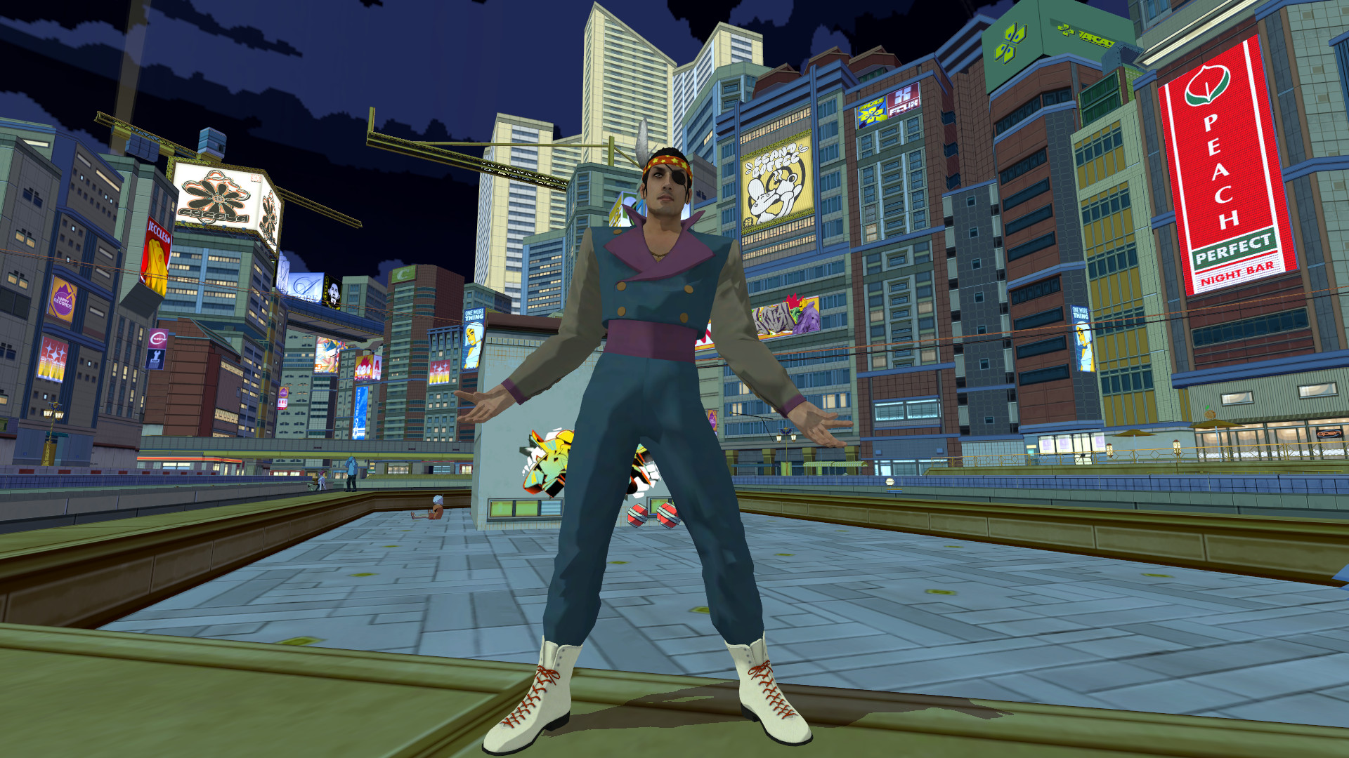 Goro Majima (Yakuza) Mod for Bomb Rush Cyberfunk | BRC Mods