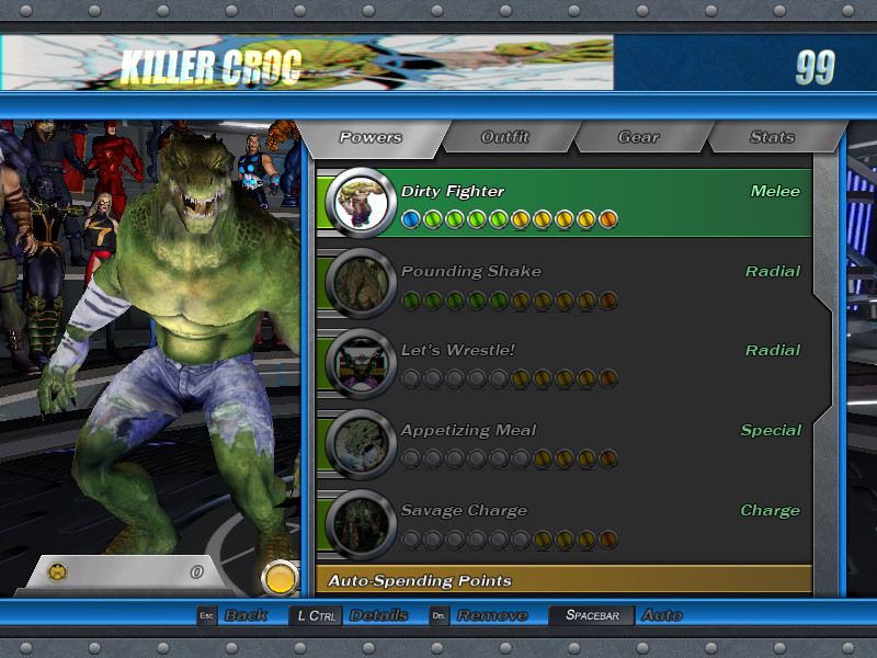 Killer Croc (DC Comics) Mod for Marvel: Ultimate Alliance | MUA Mods