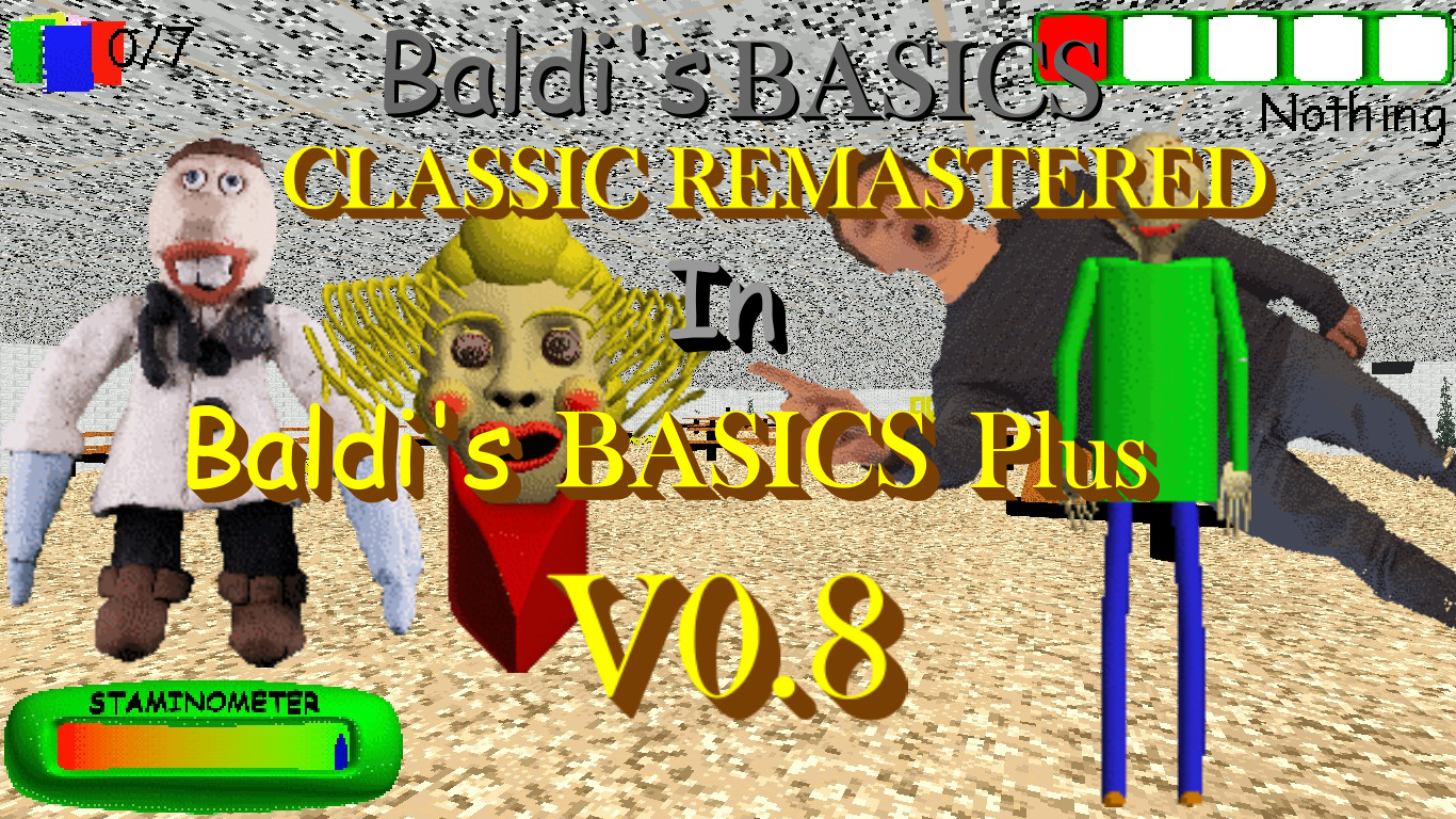[Revived](0.10.2.X) BBCR In BB+ Mod for Baldi's Basics | Baldi Mods