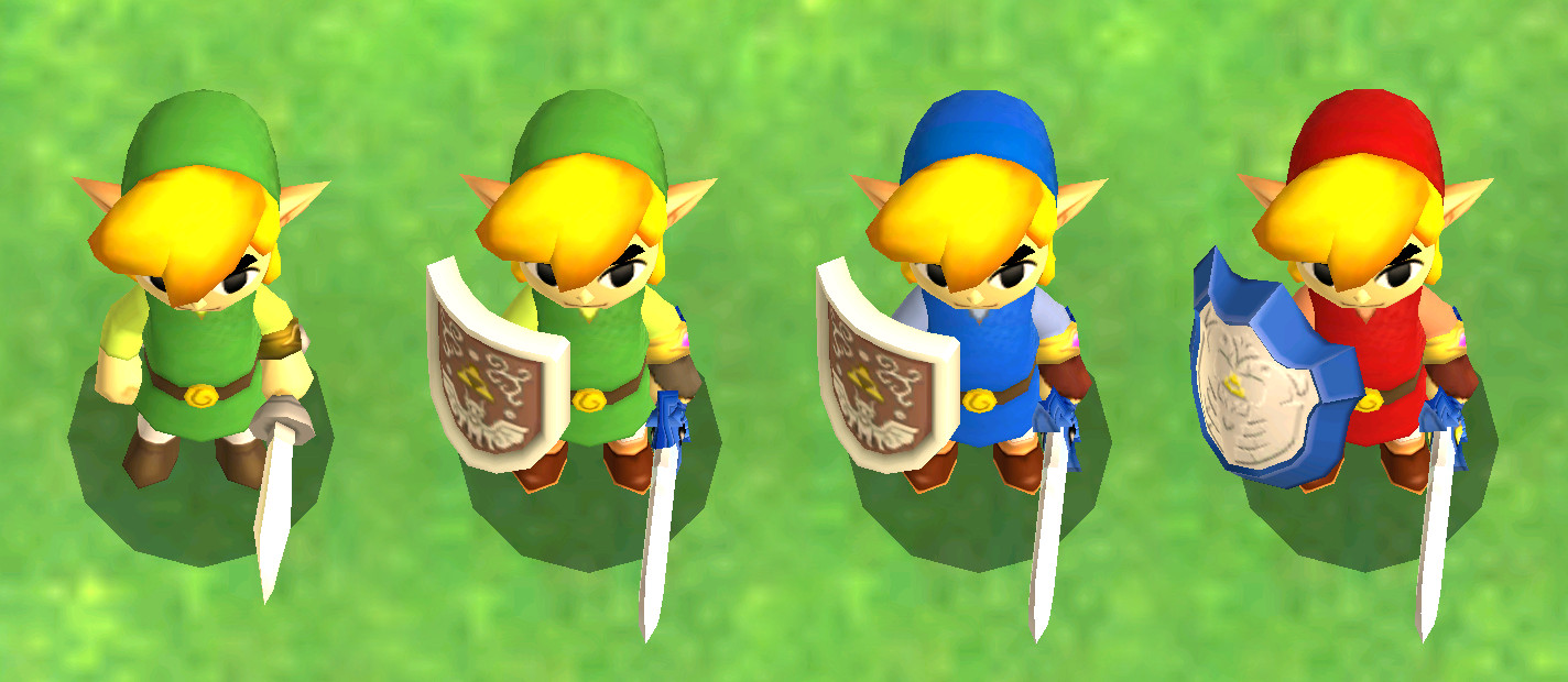 Toon Link Between Worlds Mod for The Legend of Zelda: A Link Between ...