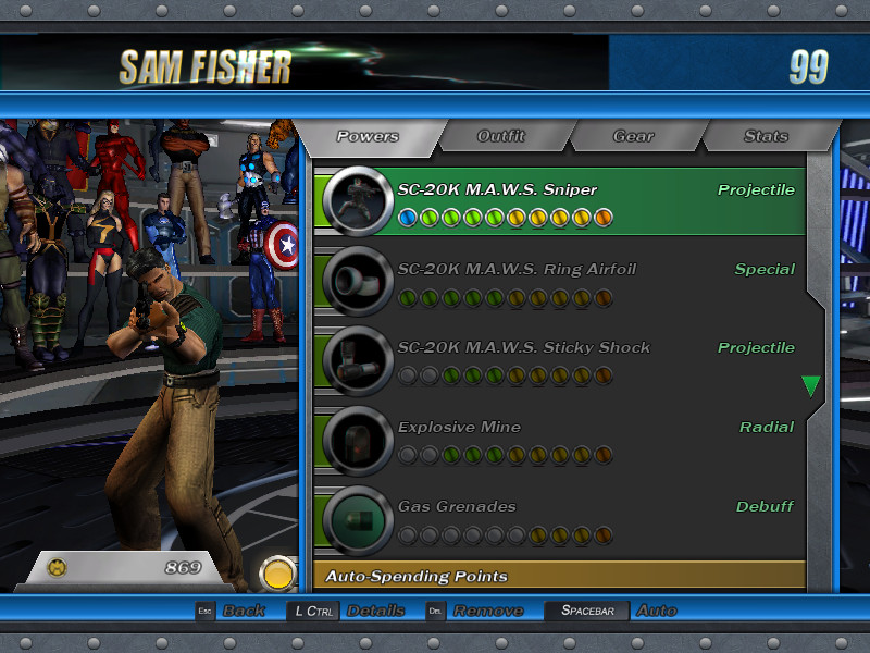 Sam Fisher (Tom Clancy's Splinter Cell) Mod for Marvel: Ultimate ...