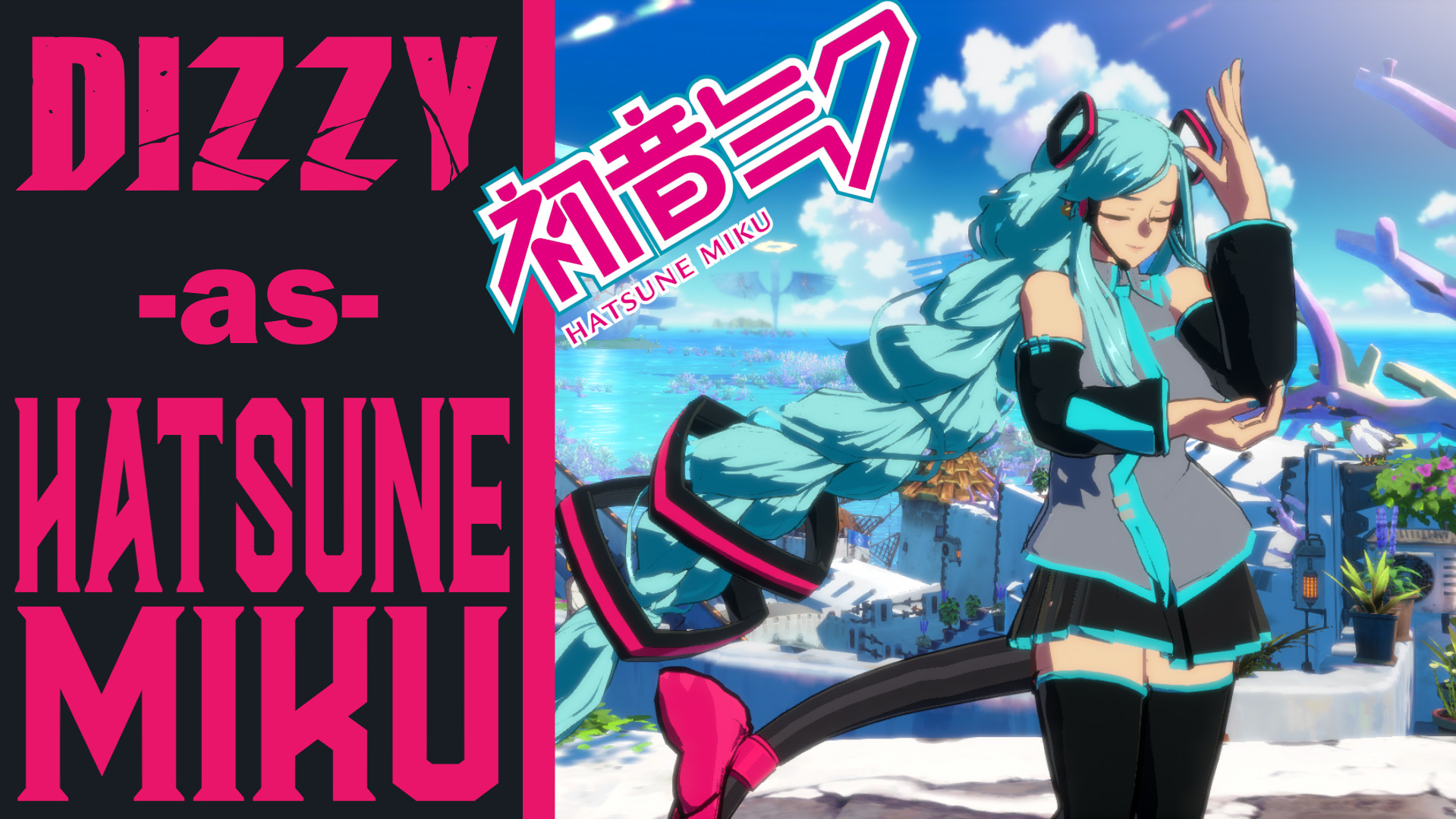 Dizzy as Hatsune Miku! Mod for GUILTY GEAR -STRIVE- | GGST Mods