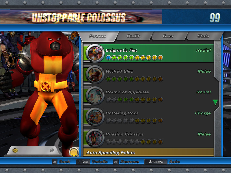 Marvel Avengers Alliance Colossus Unstoppable Colossus (Marvel Comics)