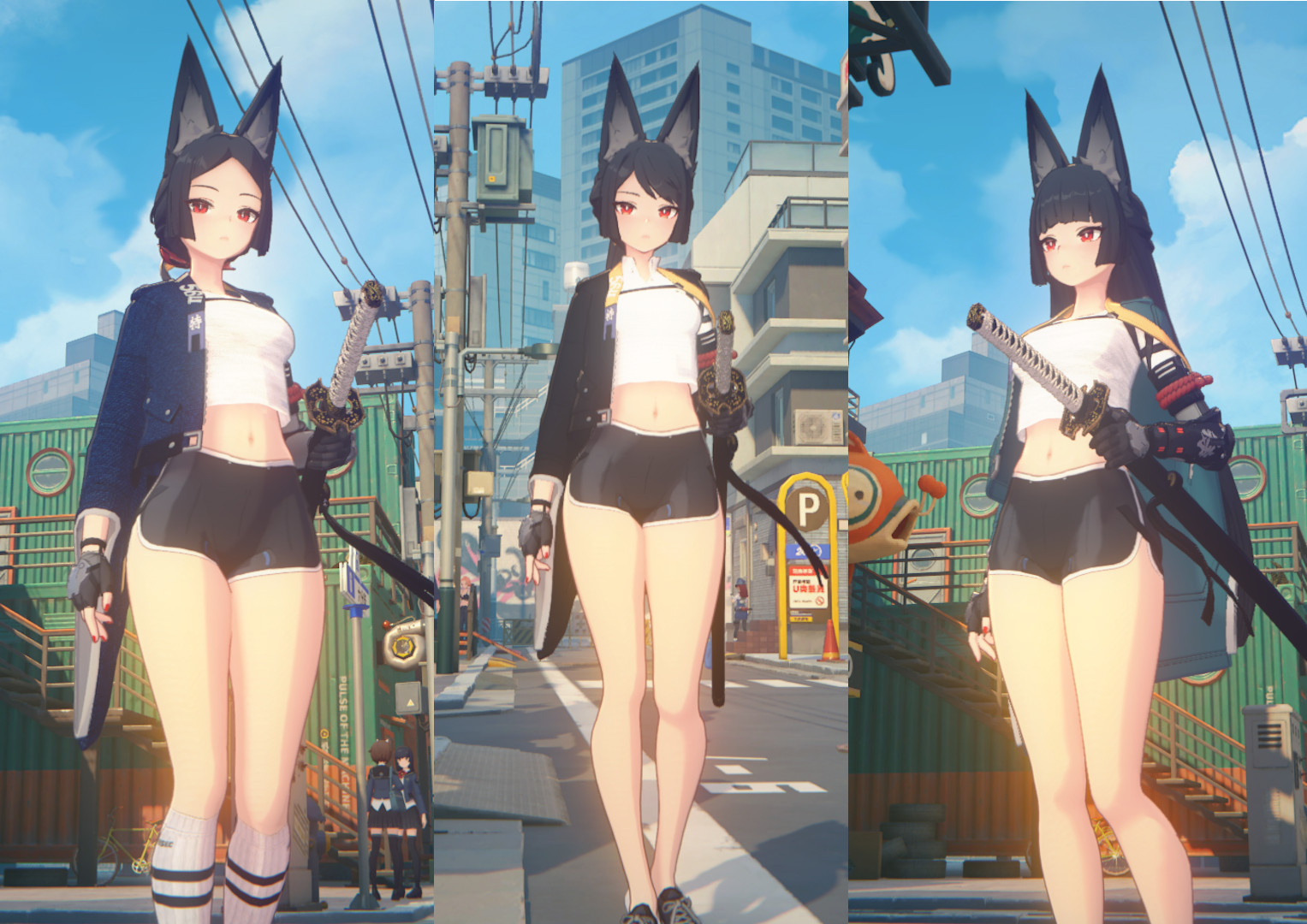 Miyabi Semi-Casual[HotPants,Ponytail,Bun,and More] Mod for Zenless Zone Zero | ZZZ Mods