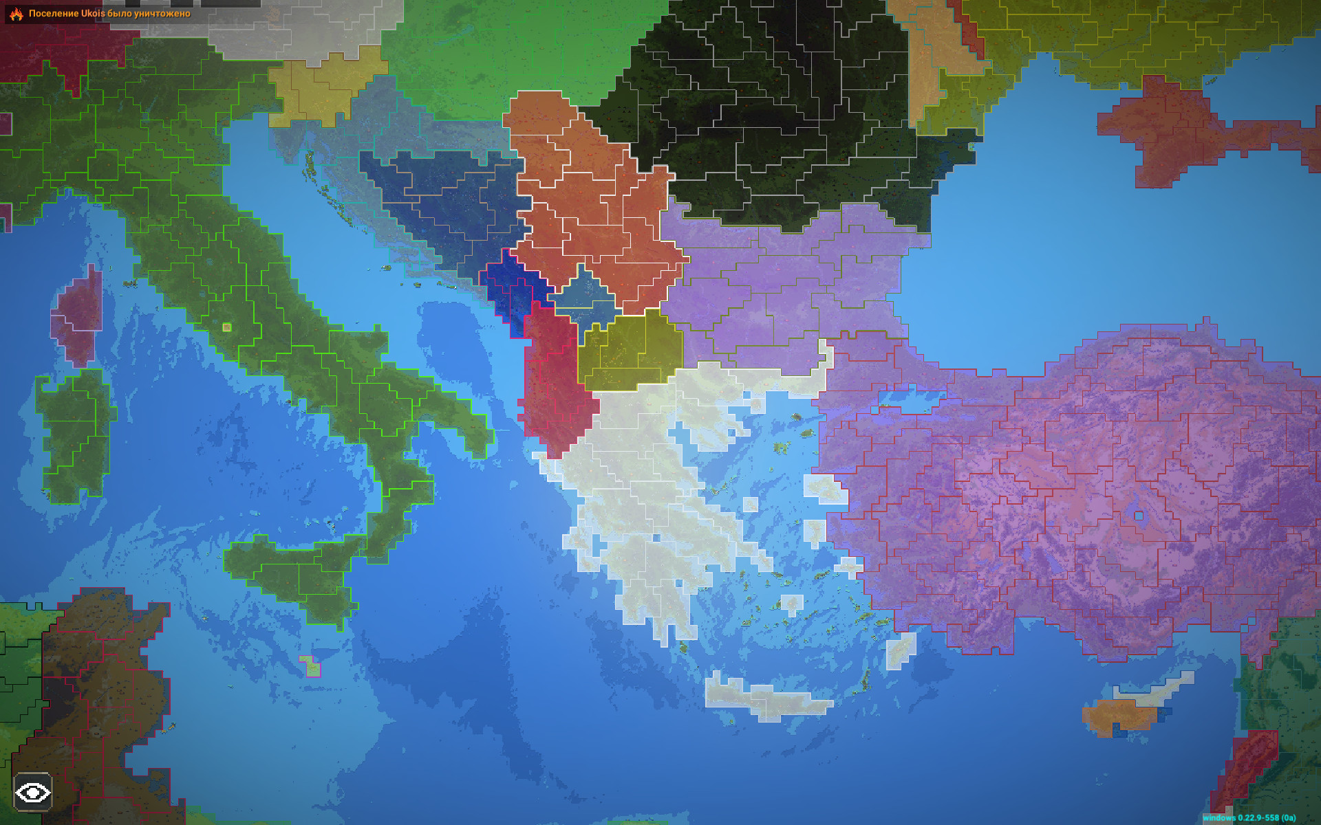 Map of Europe 47x30 Mod for WorldBox | WorldBox Mods