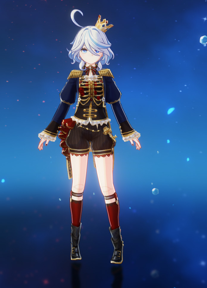 Forgotten Rose Furina Mod for Genshin Impact | GI Mods