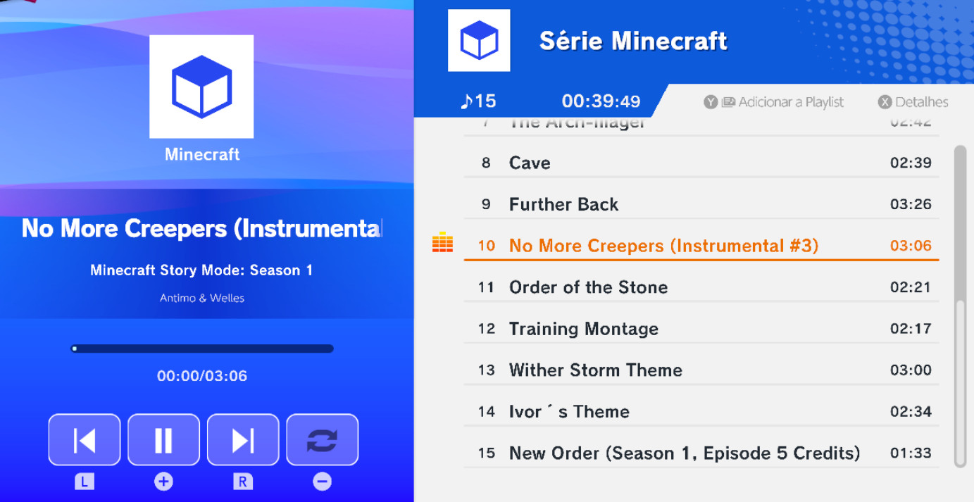 Minecraft Story Mode OST Music Pack Mod for Super Smash Bros. Ultimate ...