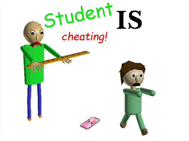Student is Cheating Mod for Baldi's Basics | Baldi Mods
