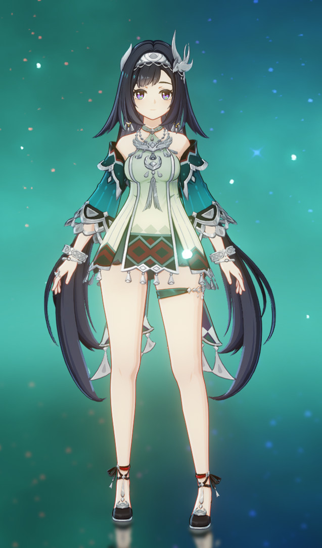 Slightly Thiccer Lan Yan Mod for Genshin Impact | GI Mods