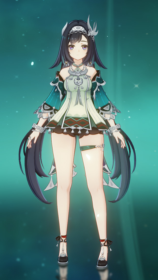 Slightly Thiccer Lan Yan Mod for Genshin Impact | GI Mods