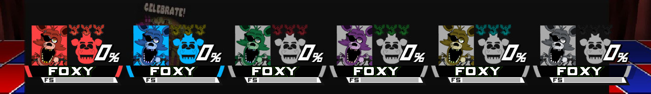Foxy ALT GFX (CMC+ V8) Mod for Super Smash Bros. Crusade | SSBC Mods