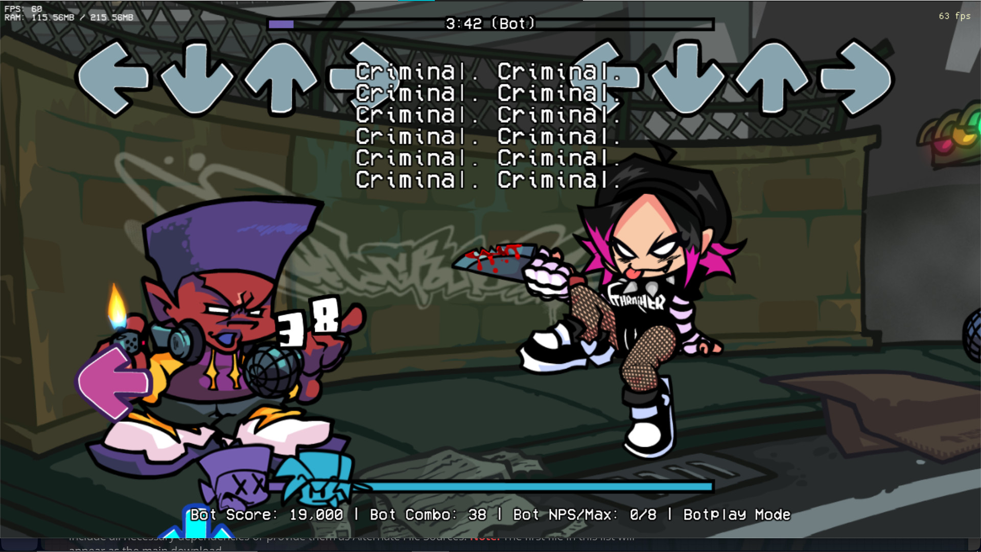 2Hot and Lit-Up Bf Mix Fanmade Chart Mod for Friday Night Funkin' | FNF ...