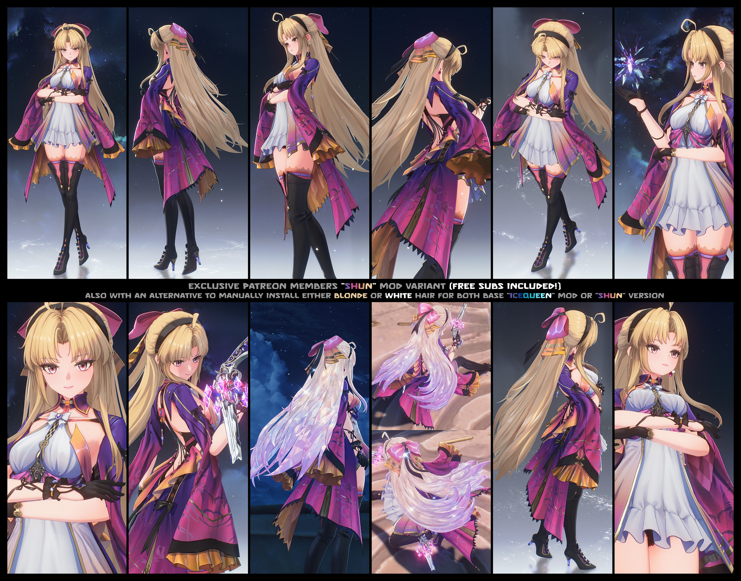 Radiant Carlotta Mod for Wuthering Waves | WuWa Mods