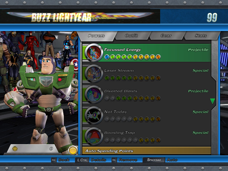 Buzz Lightyear (Pixar) Mod for Marvel: Ultimate Alliance | MUA Mods