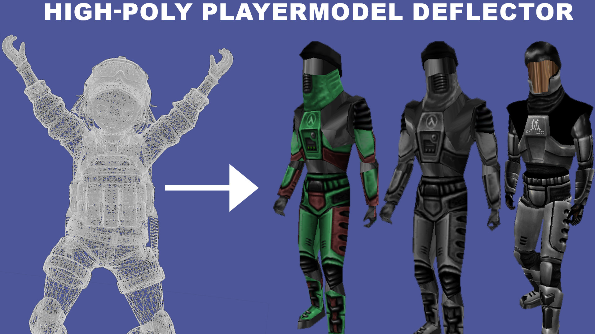 High Poly Playermodel Replacer Mod for Sven Co-op | SC Mods