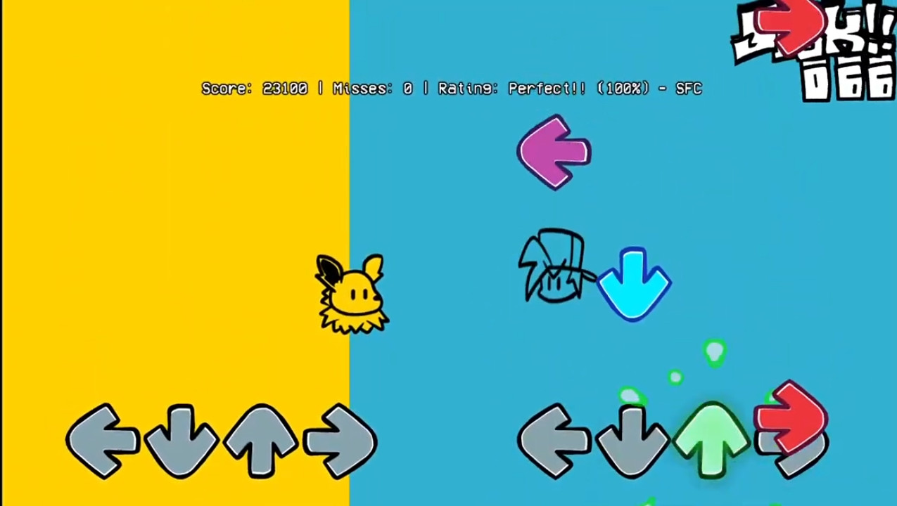 Vs. JoLteon [V2] Mod for Friday Night Funkin' | FNF Mods