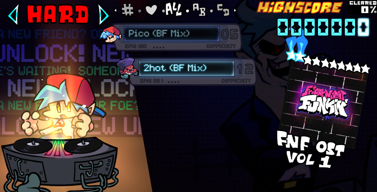 2hot (BF Mix) By RixFX Mod for Friday Night Funkin' | FNF Mods