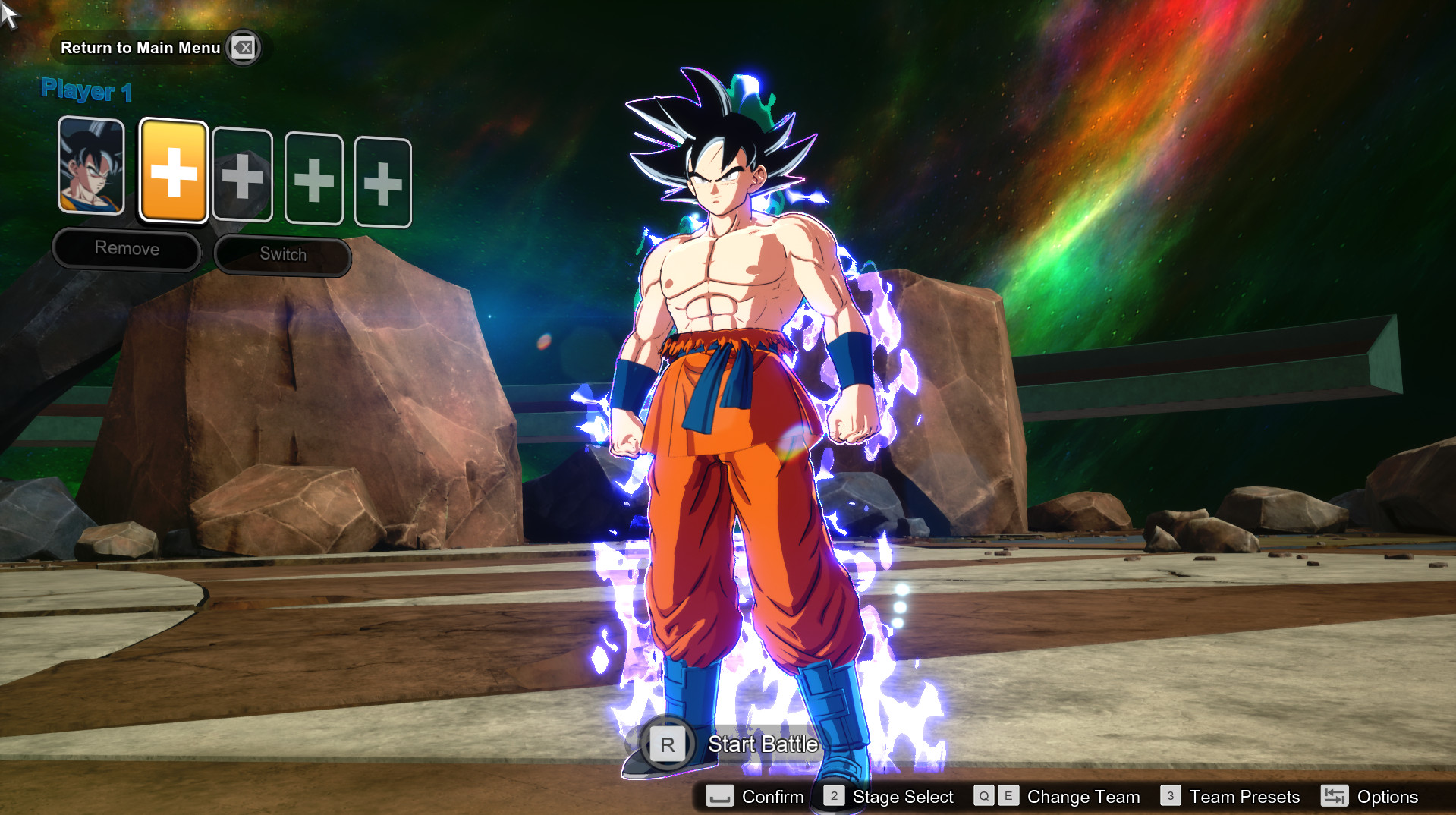 RoF Goku UI (New Costume) Mod for Dragon Ball: Sparking! ZERO | DBSZ Mods