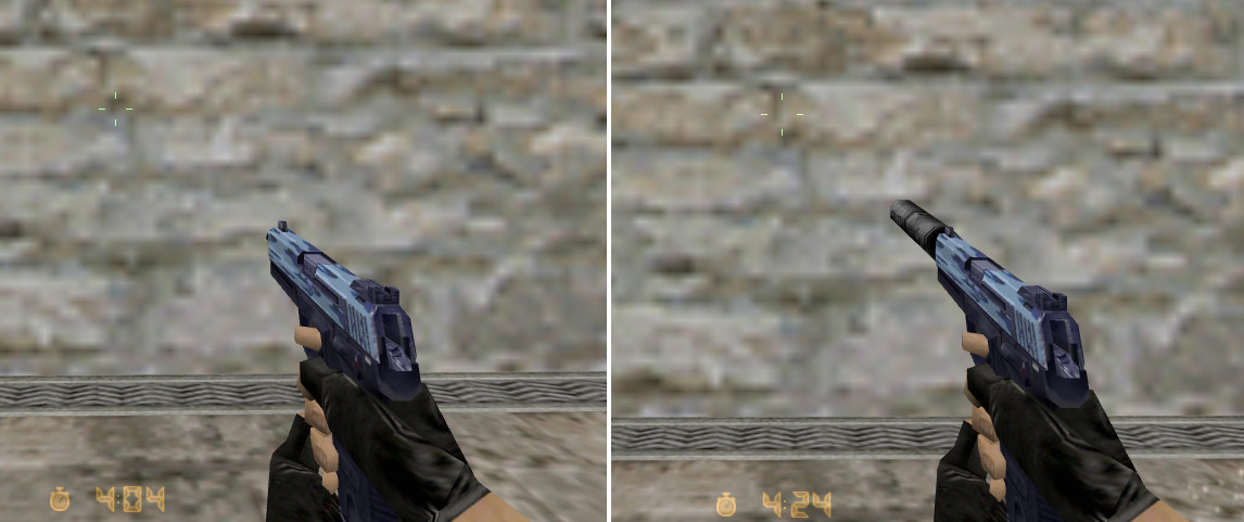 Blue Camo USP Mod for Counter-Strike 1.6 | CS1.6 Mods