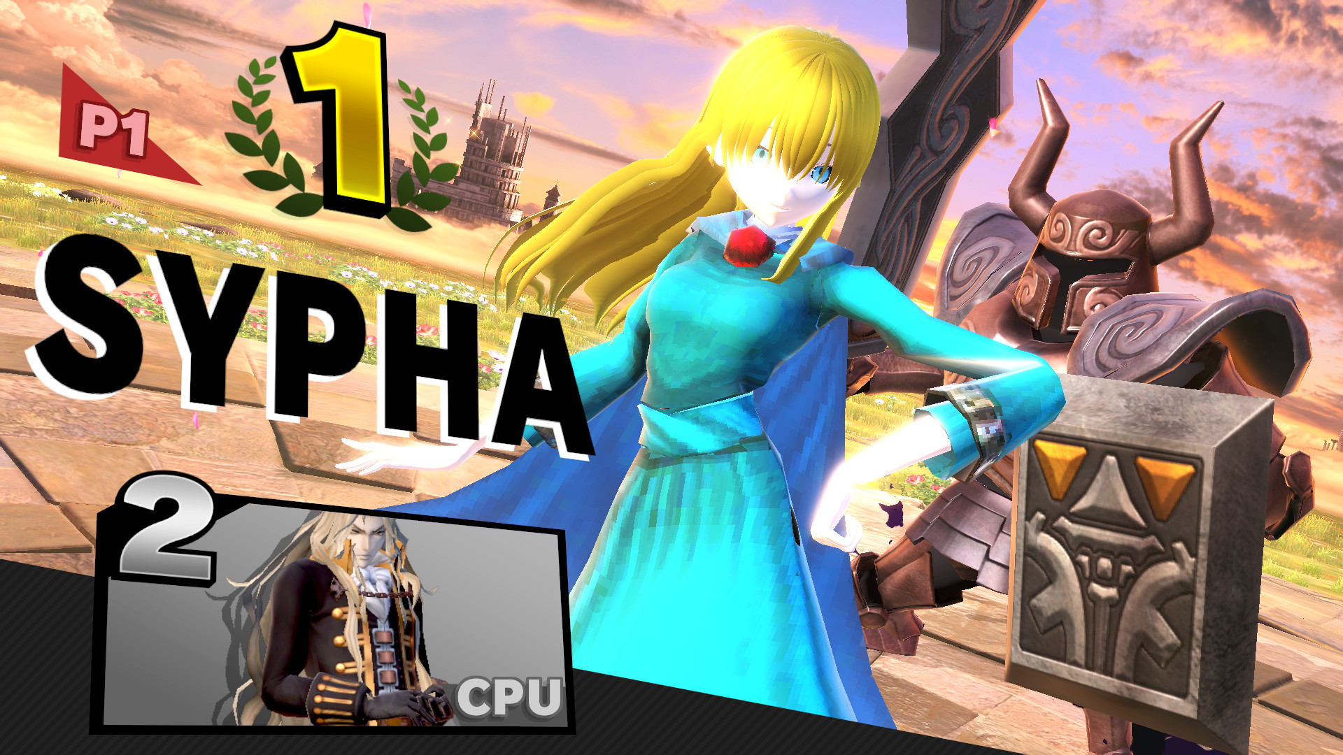 Sypha Belnades (Castlevania) over Zelda Mod for Super Smash Bros ...