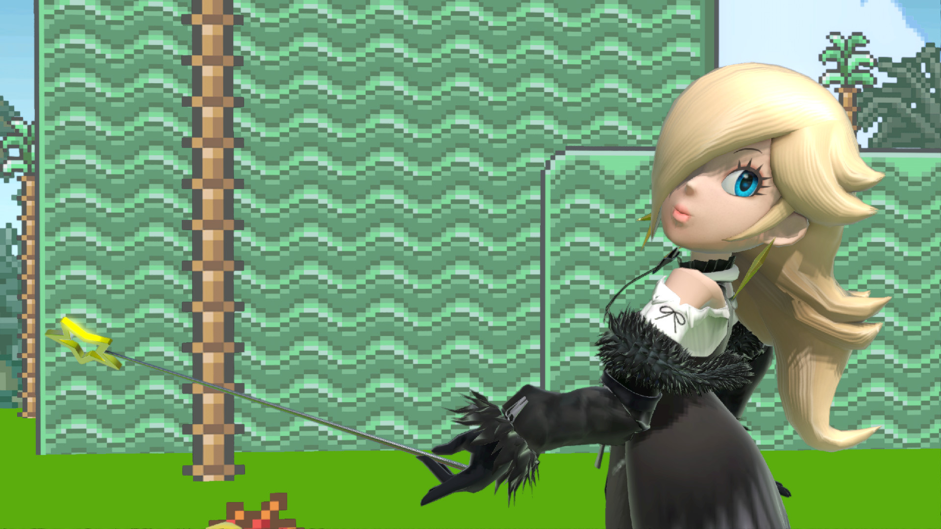 Rosalina as Nerissa Ravencroft Mod for Super Smash Bros. Ultimate ...