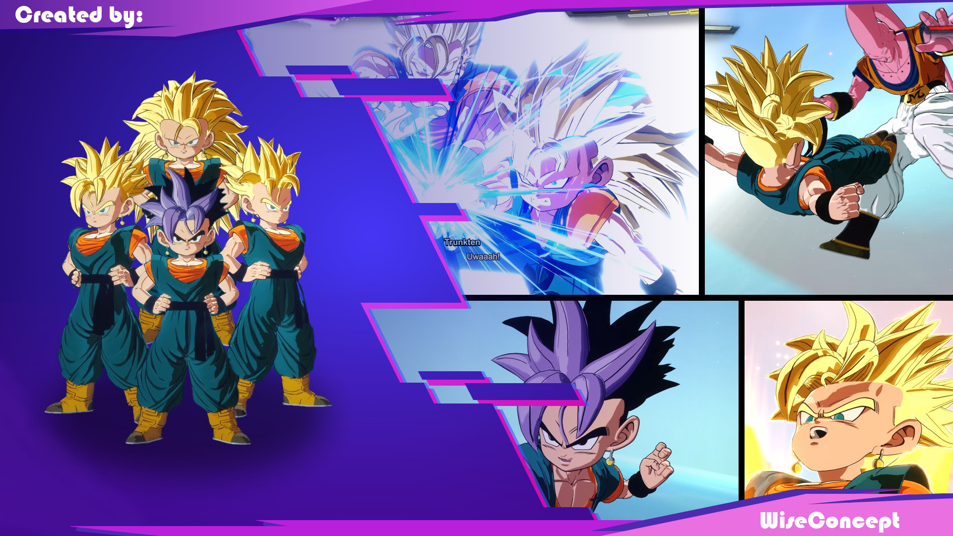 Trunkten (Potara Fusion) [New Slot] Mod for Dragon Ball: Sparking! ZERO ...