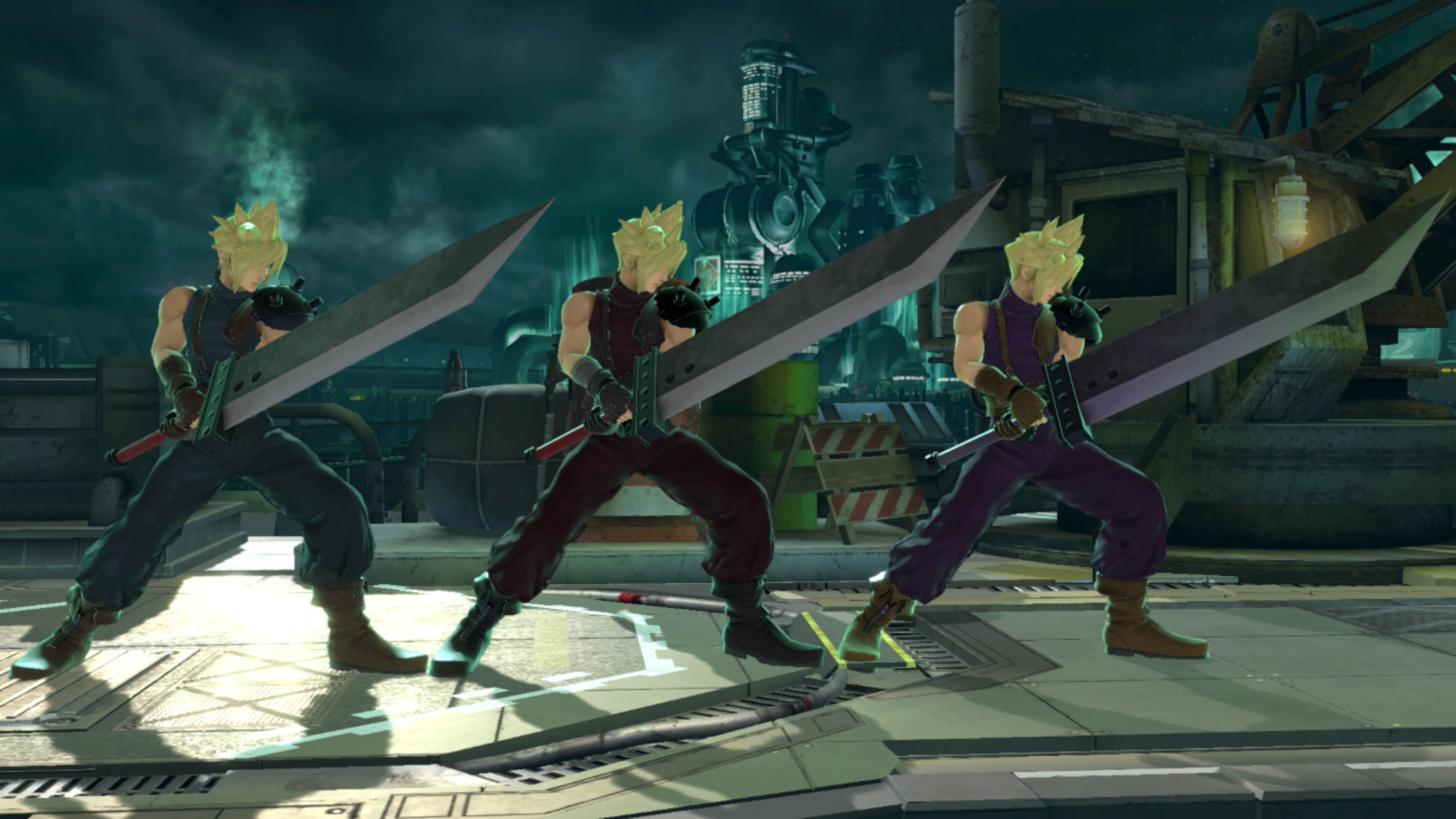 Cloud SOLDIER Recolor Pack Mod for Super Smash Bros. Ultimate | SSBU Mods