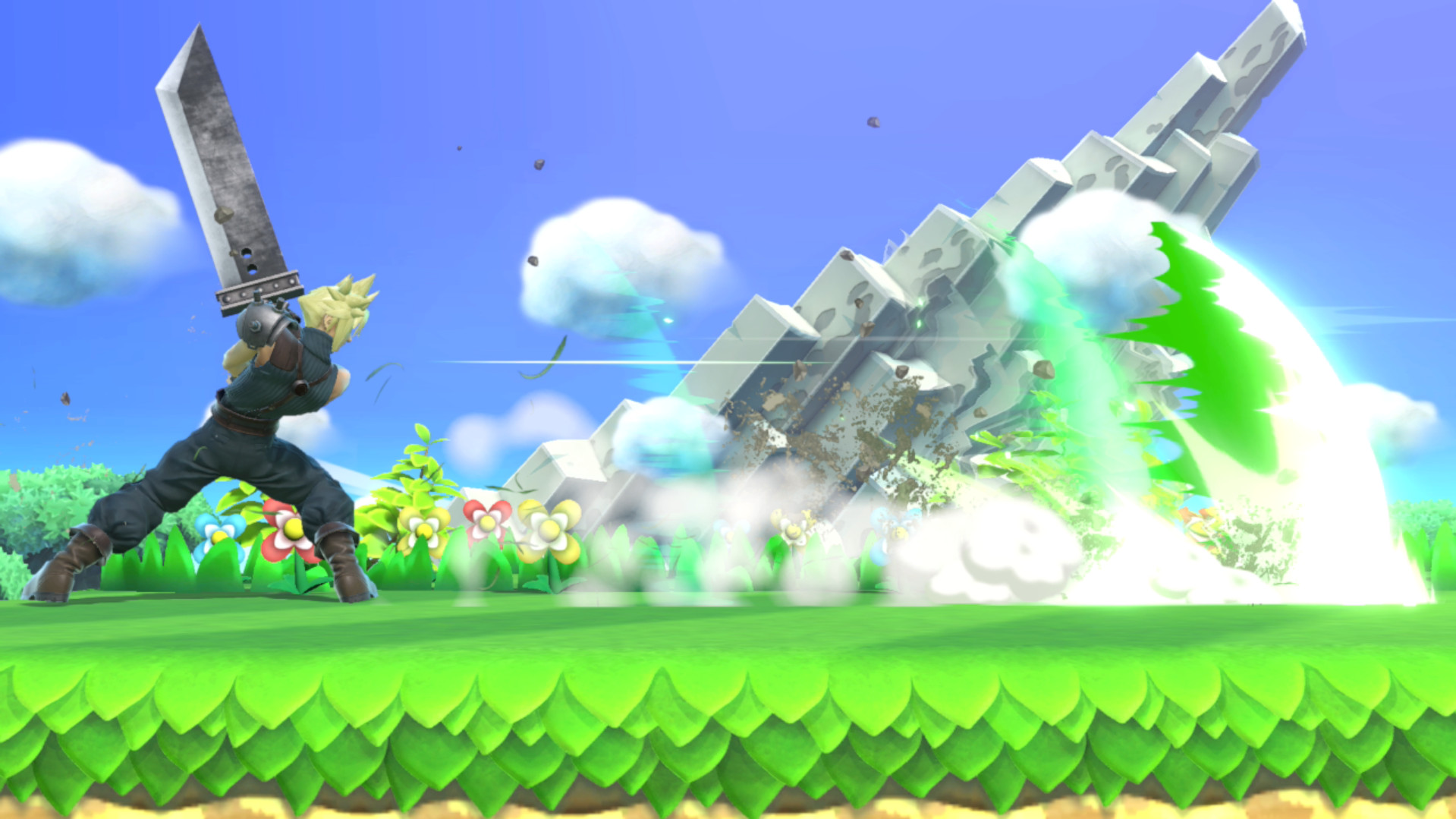 Cloud SOLDIER Recolor Pack Mod for Super Smash Bros. Ultimate | SSBU Mods