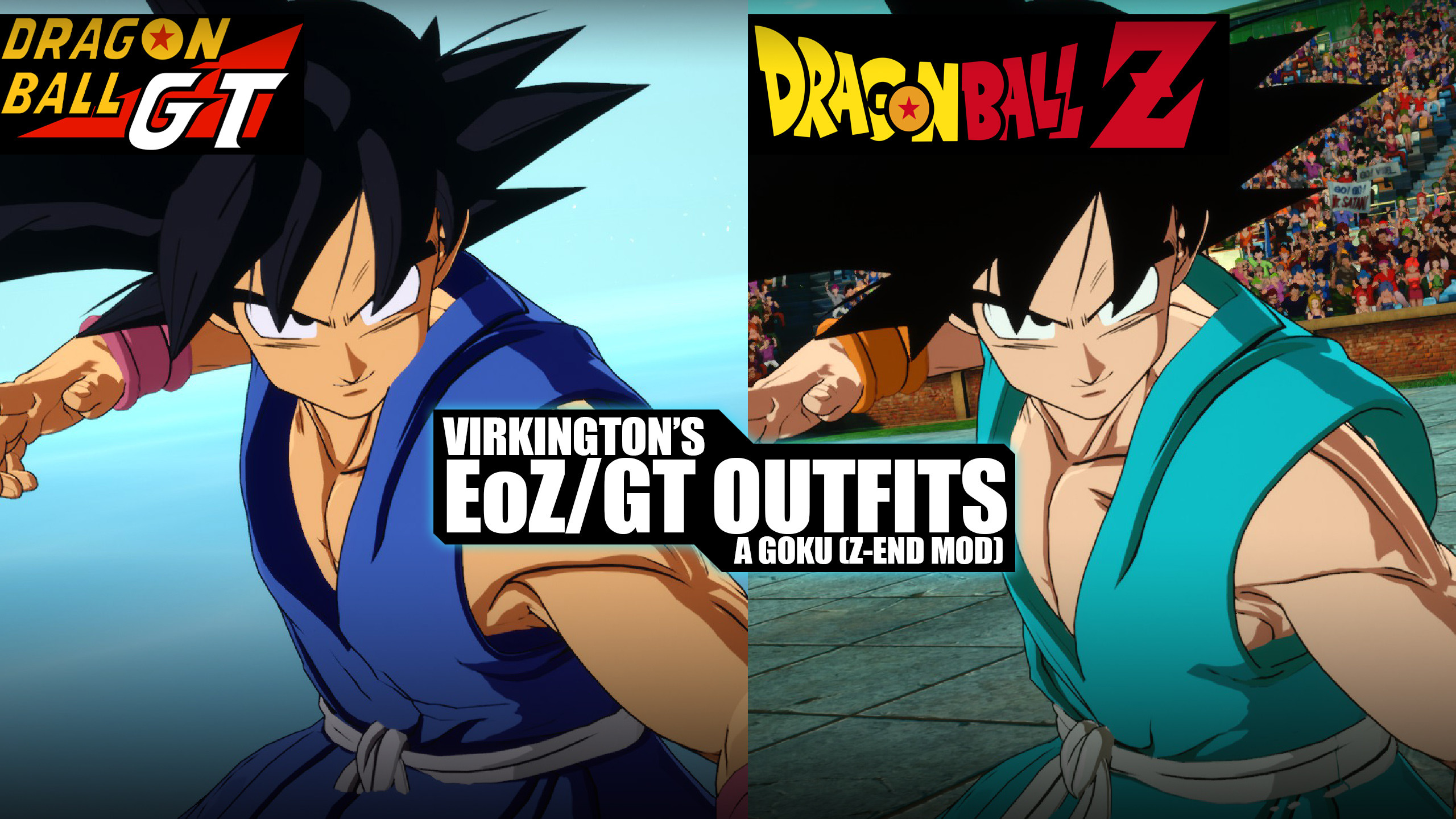 Virkington's End of Z and GT Goku Outfits Mod for Dragon Ball: Sparking! ZERO | DBSZ Mods