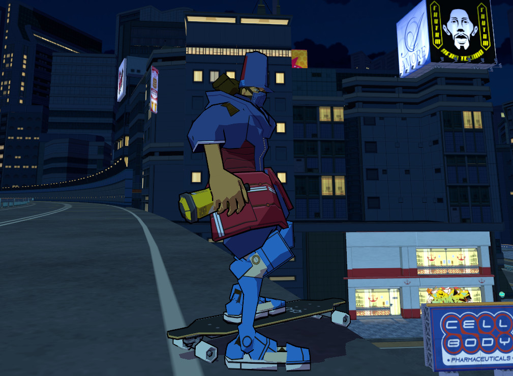 Devil Theory (Alpha/Beta Model) Mod for Bomb Rush Cyberfunk | BRC Mods