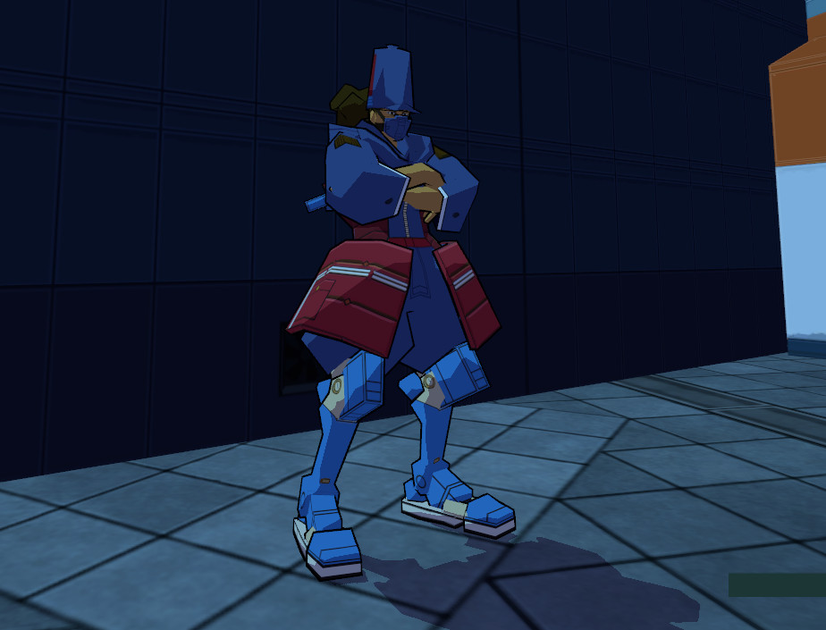 Devil Theory (Alpha/Beta Model) Mod for Bomb Rush Cyberfunk | BRC Mods