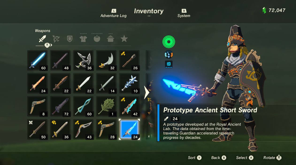 Prototype Ancient Gear Mod for The Legend of Zelda: Breath of the Wild ...