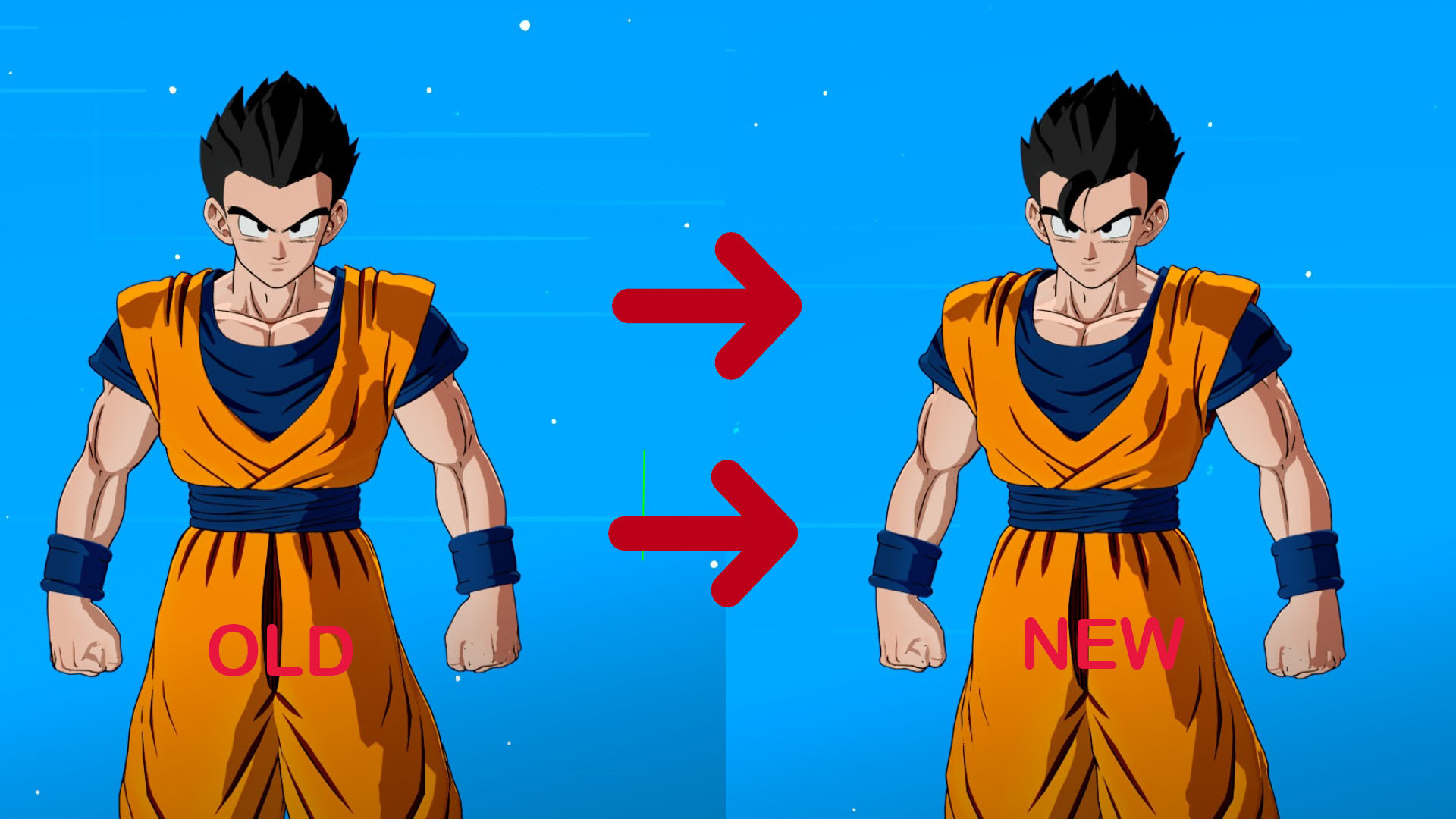 Gohan's bangs for super costume Mod for Dragon Ball: Sparking! ZERO ...