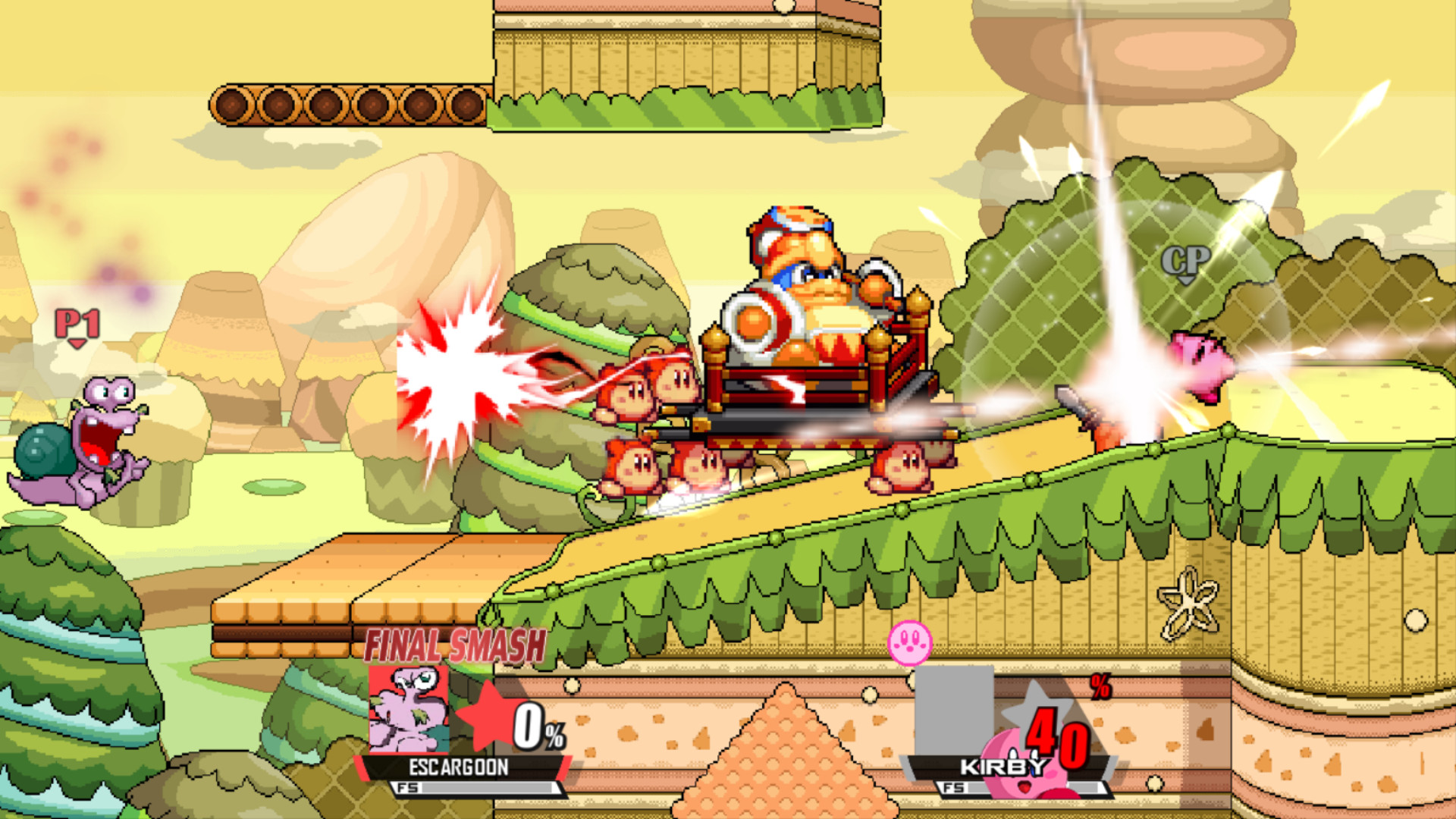 Escargoon (Kirby Right Back At Ya!)(CMC+V8)(0.9.5) Mod for Super Smash ...