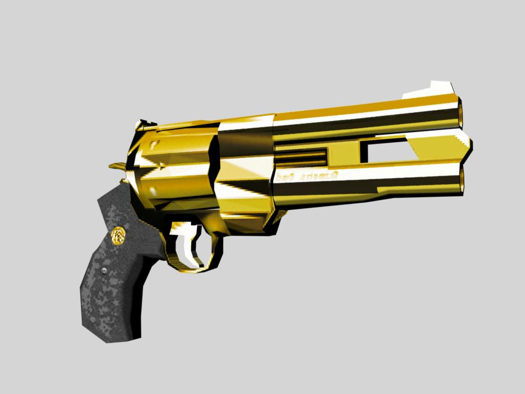 Demon Gun (Gold Ver.) Mod for killer7 | killer7 Mods