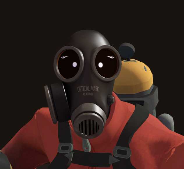 Cartoony Eyes for Fempyro! Mod for Team Fortress 2 | TF2 Mods