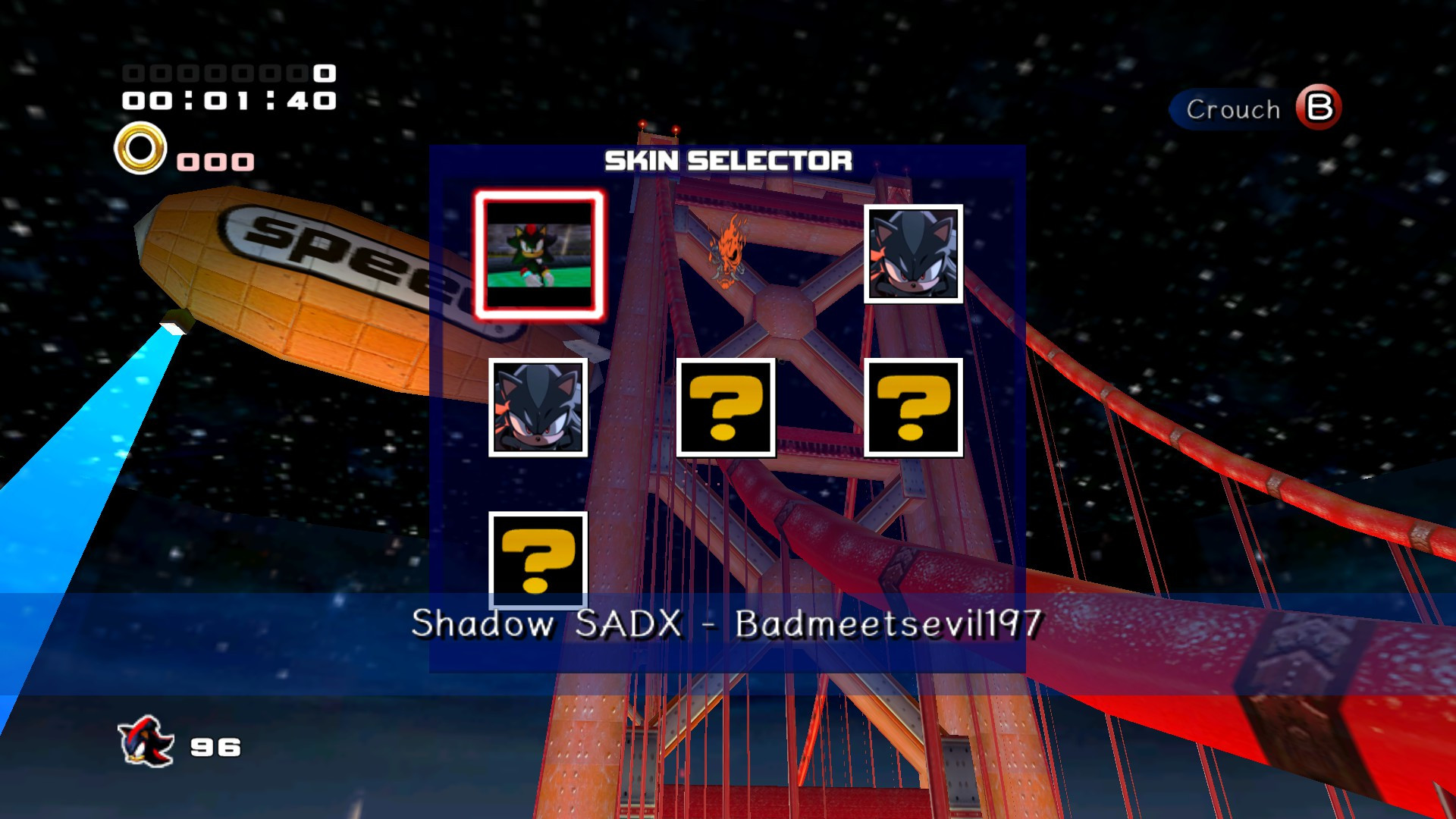 Shadow SADX Mod for Sonic Adventure 2 | SA2 Mods