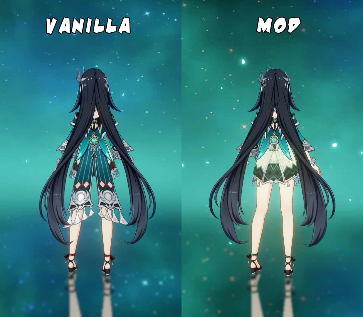 Lan Yan edits + signature for her Mod for Genshin Impact | GI Mods