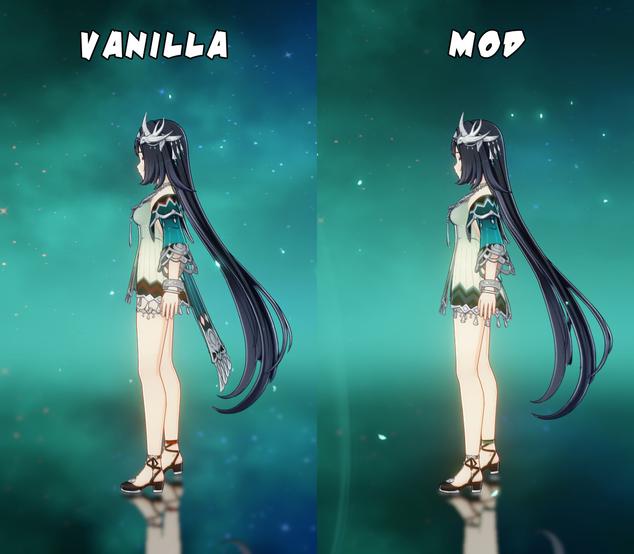 Lan Yan edits + signature for her Mod for Genshin Impact | GI Mods