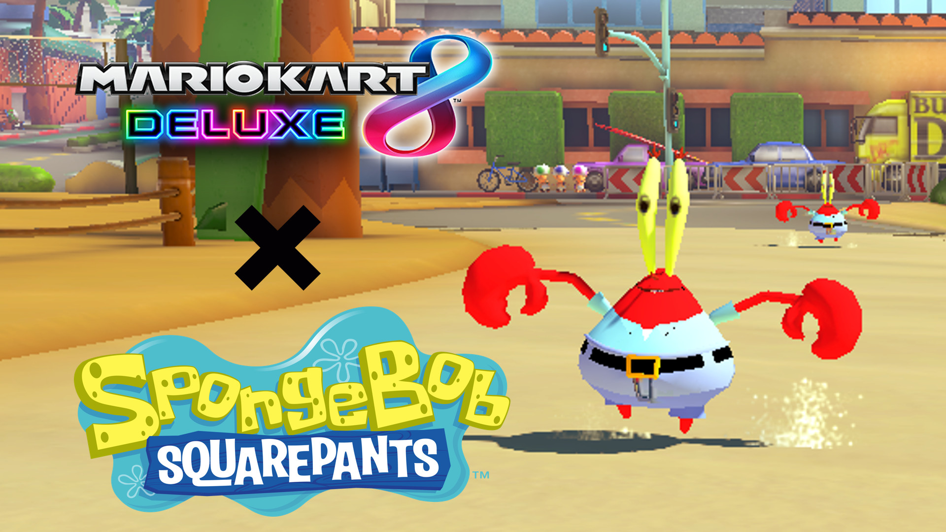 Mr. Krabs Mod for Mario Kart 8 Deluxe | MK8D Mods