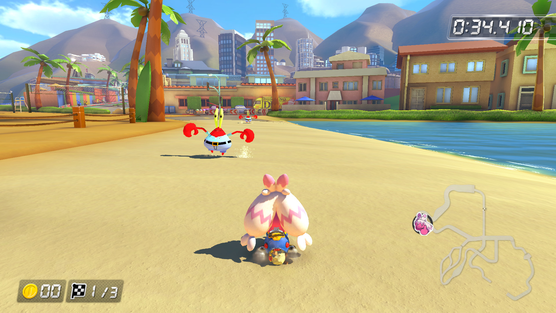 Mr. Krabs Mod for Mario Kart 8 Deluxe | MK8D Mods